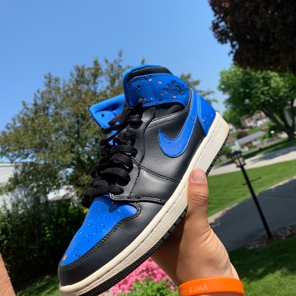 Jordan | Shoes | Jordan Mid Paint Splatter Sold | Poshmark